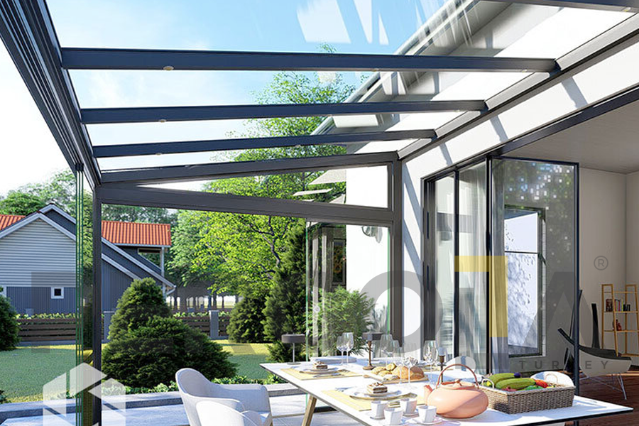Fixed Glass Ceiling System – PERGOLA TURKEY