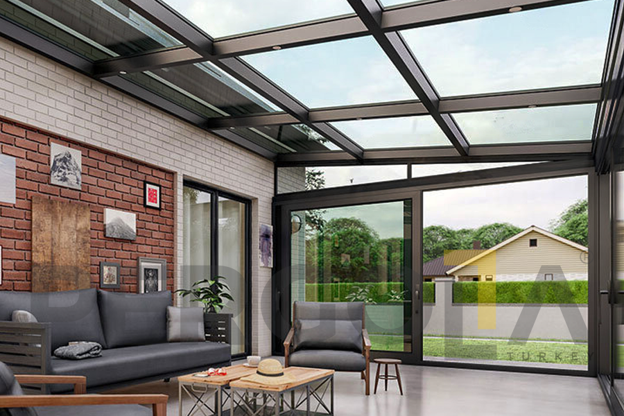 Fixed Glass Ceiling System – PERGOLA TURKEY