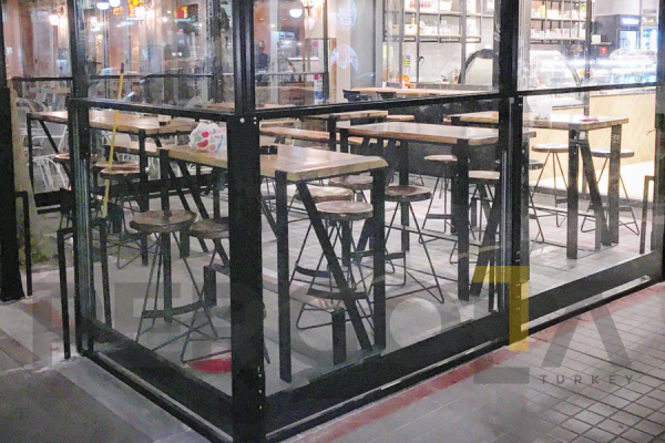 Motorized Wind Breaker System | PERGOLA TURKEY